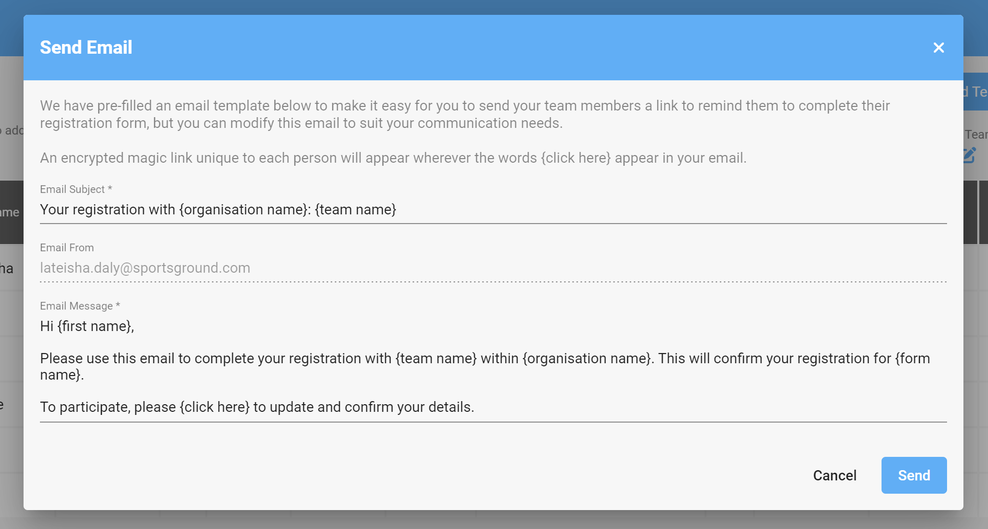 TeamBuilder 2 (Blue) - Communicating with Team Members and inviting ...
